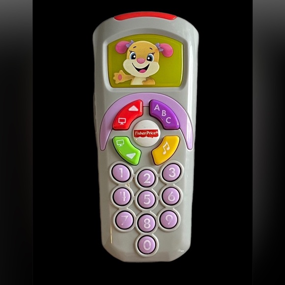 Fisher-Price | Toys | Fisher Price Laugh Learn Sis Remote Purple Tested ...